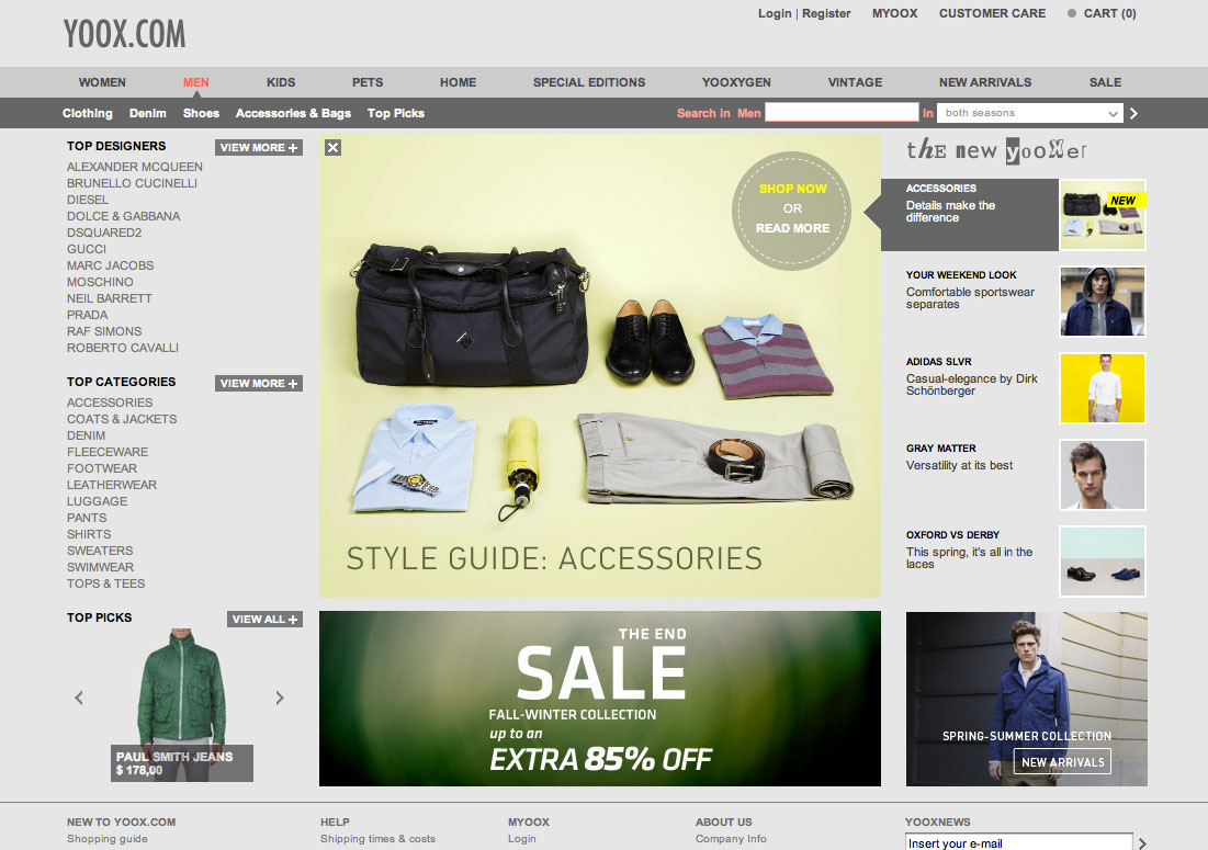 The Best Online Shopping Destinations [For Him] | THE FLYCANDY POST