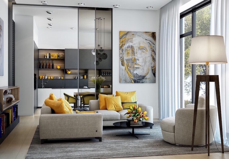 25 Vibrant Examples Of Accent Colours In Interior Design