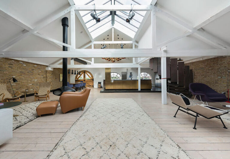 A Spacious London Loft With Industrial Appeal