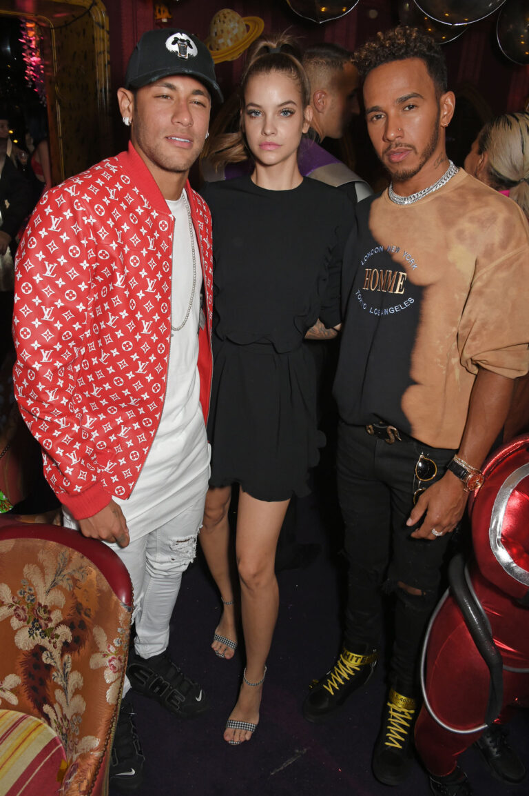 Lewis Hamilton & Neymar Jr. Officially Announce Their Fashion Bromance