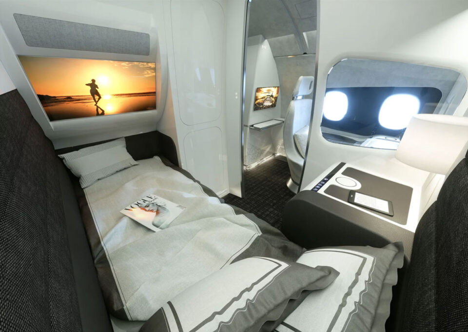 Airbus Unveils 'Day & Night' First Class Suite Complete With A Spooning ...
