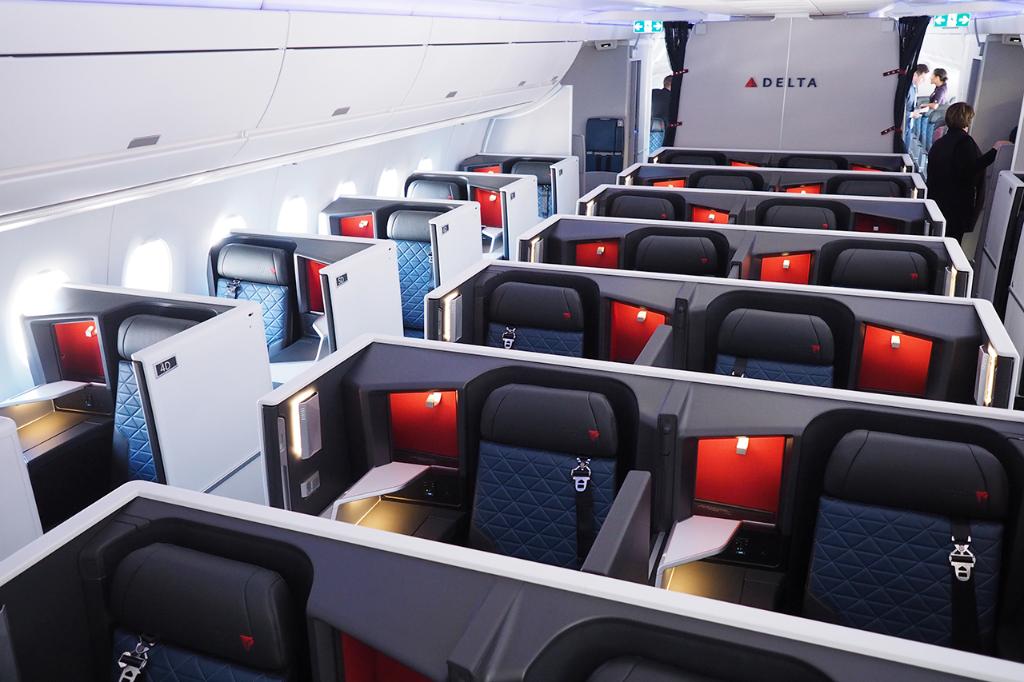 Take A Sneak Peek At Delta's New Boeing 777-200 Business Class Cabin