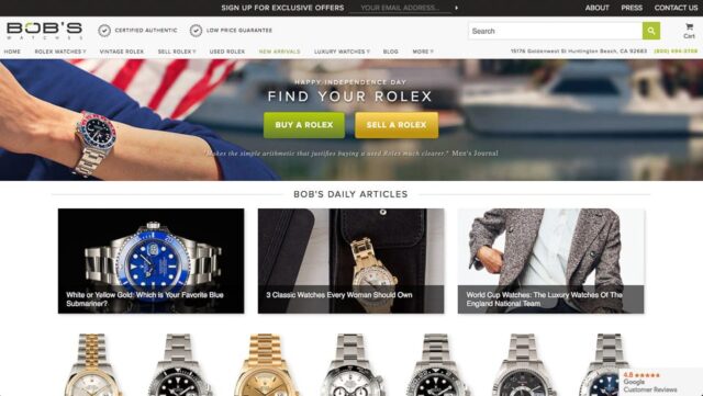 16 Best Online Watch Shops For Great Wrist Action