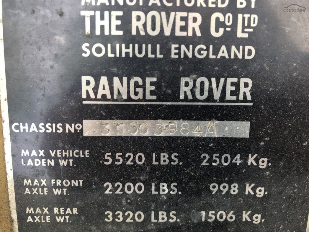 Six-Wheeled Range Rover For Sale In Australia