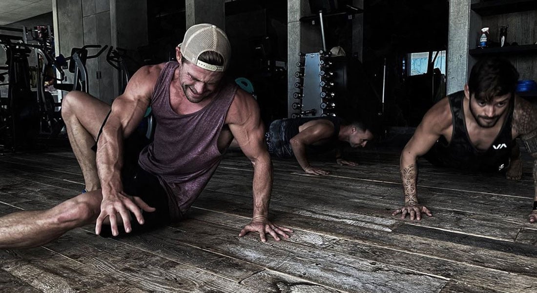 Chris Hemsworth's Latest Workouts Will Torch Your Triceps