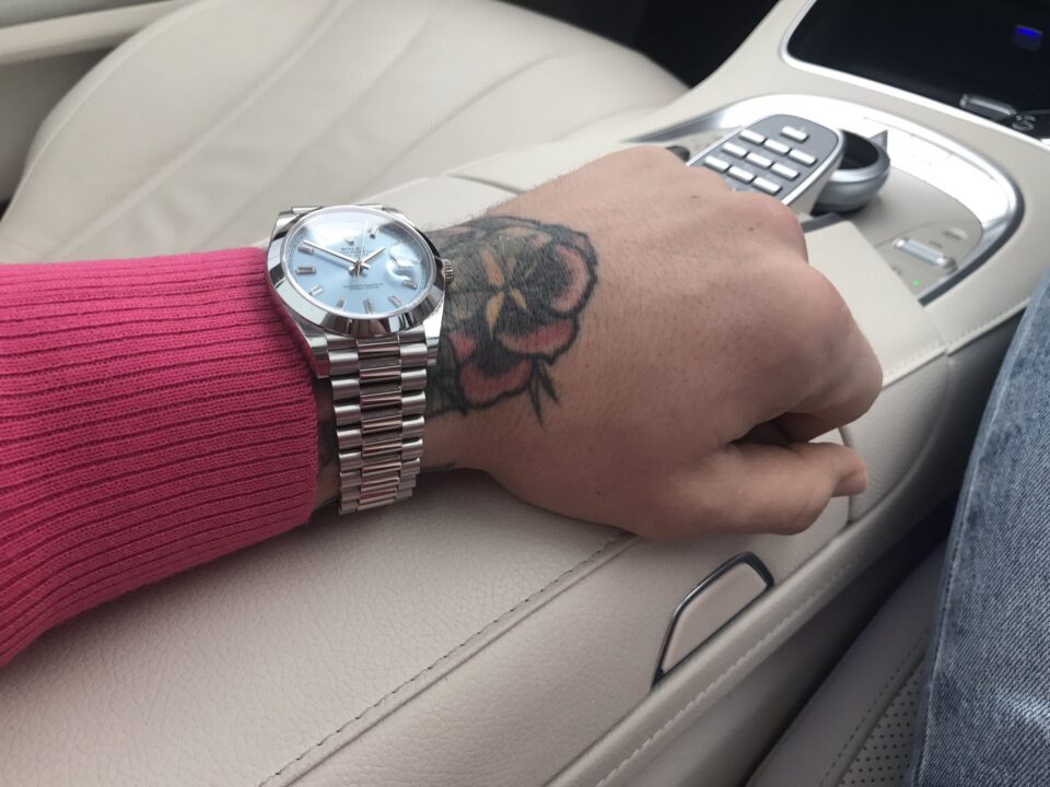 Conor McGregor Goes Training Wearing $90,000 Platinum Rolex Day-Date Watch