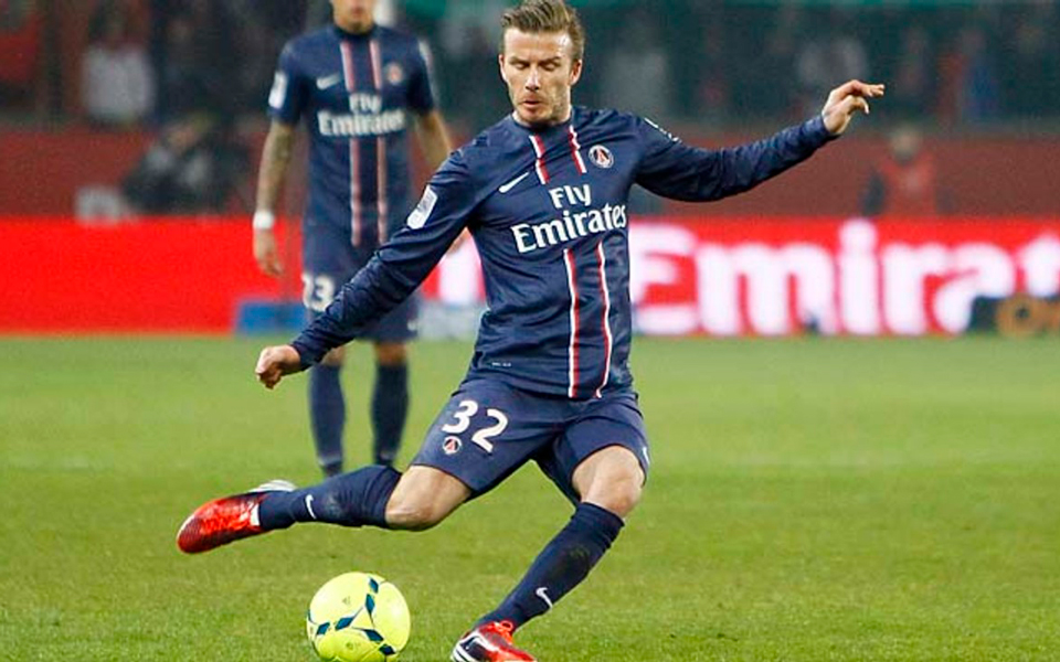 David Beckham Proves He’s Lost None Of His On-Field Magic ~ Men's Fashion