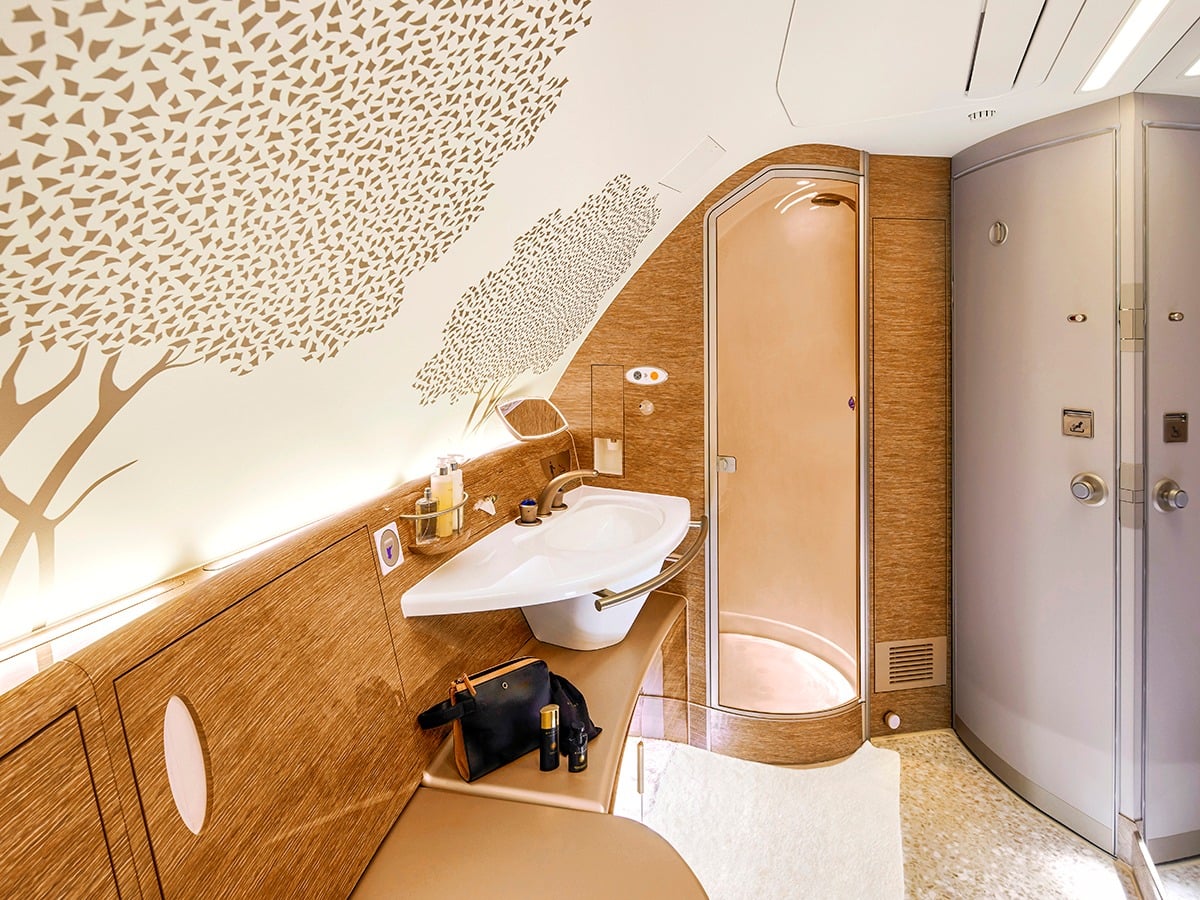 Emirates A380 Shower On Plane May Be Off Limits In 2021