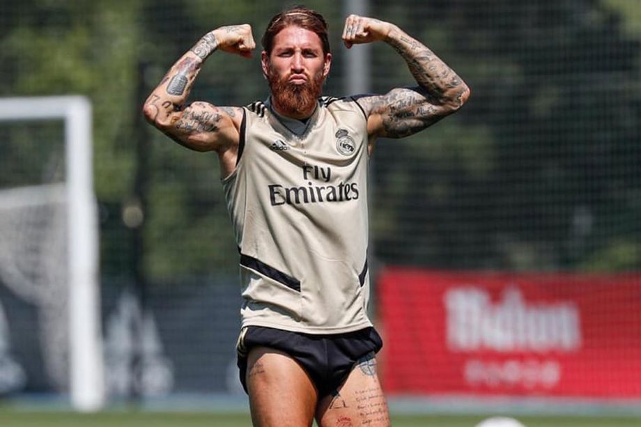 Sergio Ramos' 'Formula 1' Workout