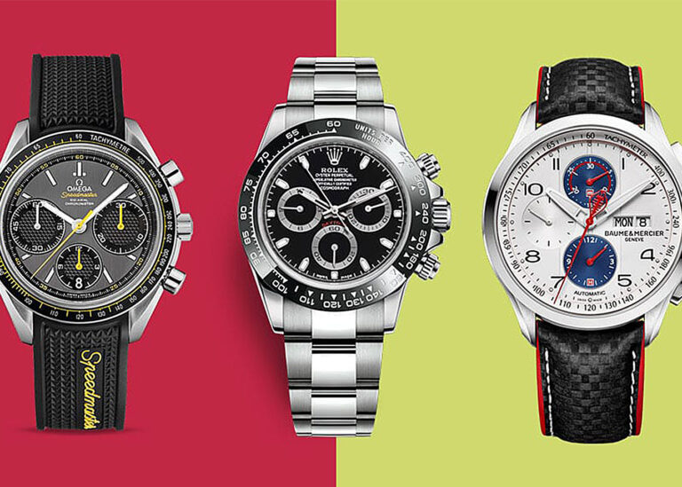 9 Best Men's Racing Watches Inspired By Speed