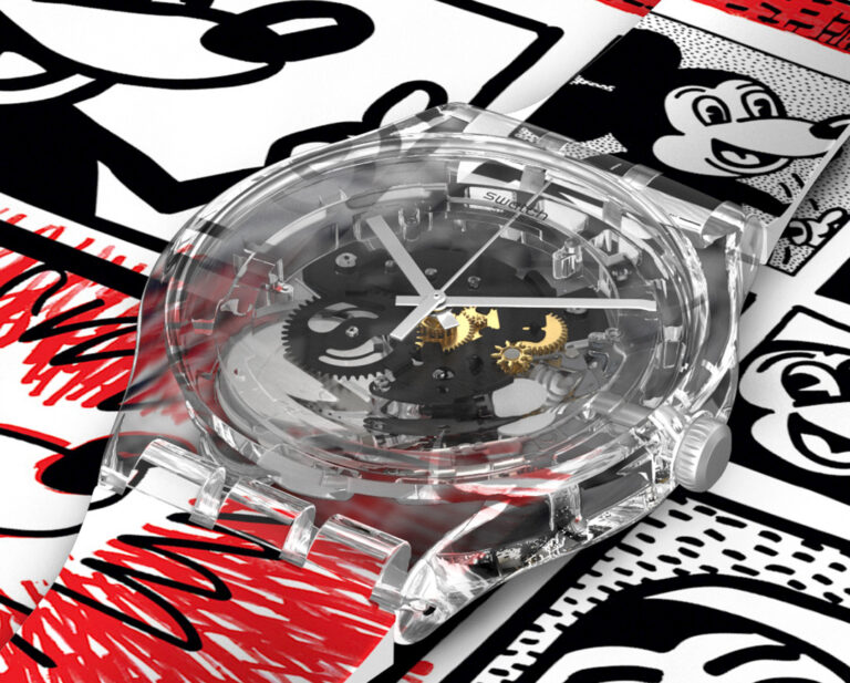 Swatch & Keith Haring’s Art Come Together For Most 80s Swatch Watch Ever