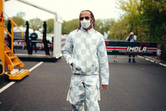 Lewis Hamilton Stuns in Matrix-Inspired Outfit by Dior at Imola ...