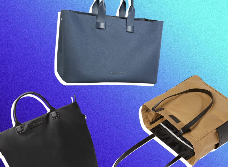 20 Best Men's Tote Bags For Commuting In Style - DMARGE
