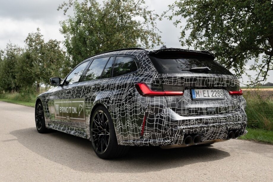 More Spy Shots Emerge Of BMW's Hotly Anticipated M3 Wagon