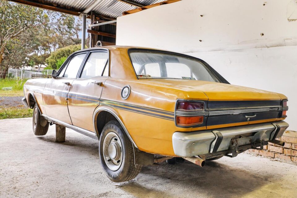 1971 Ford XY Falcon GT Barn Find In Sydney
