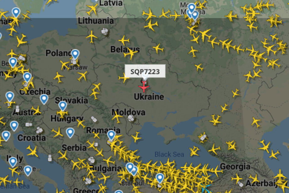Airlines Adjust Flight Paths to Avoid Ukrainian Airspace Amid ...