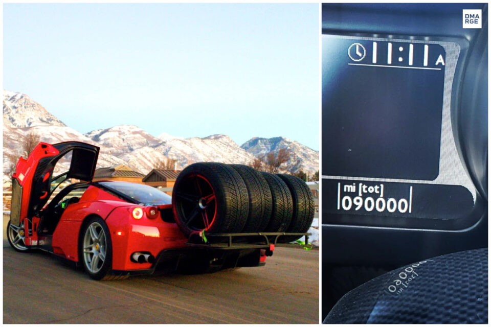 Brave American Man Uses Rare $4 Million Ferrari Enzo As Daily Driver