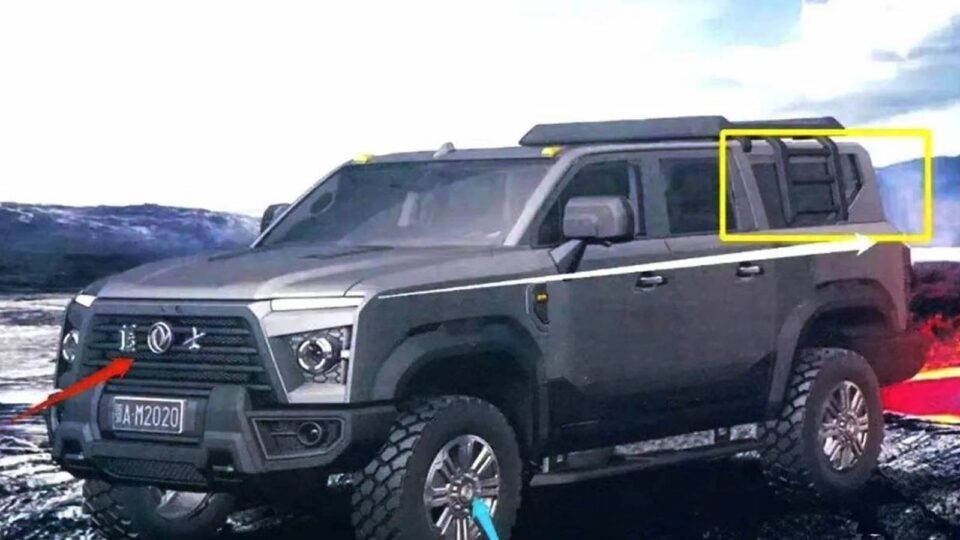 China’s Dongfeng Warrior M20 EV: A New Rival to the GMC Hummer EV?