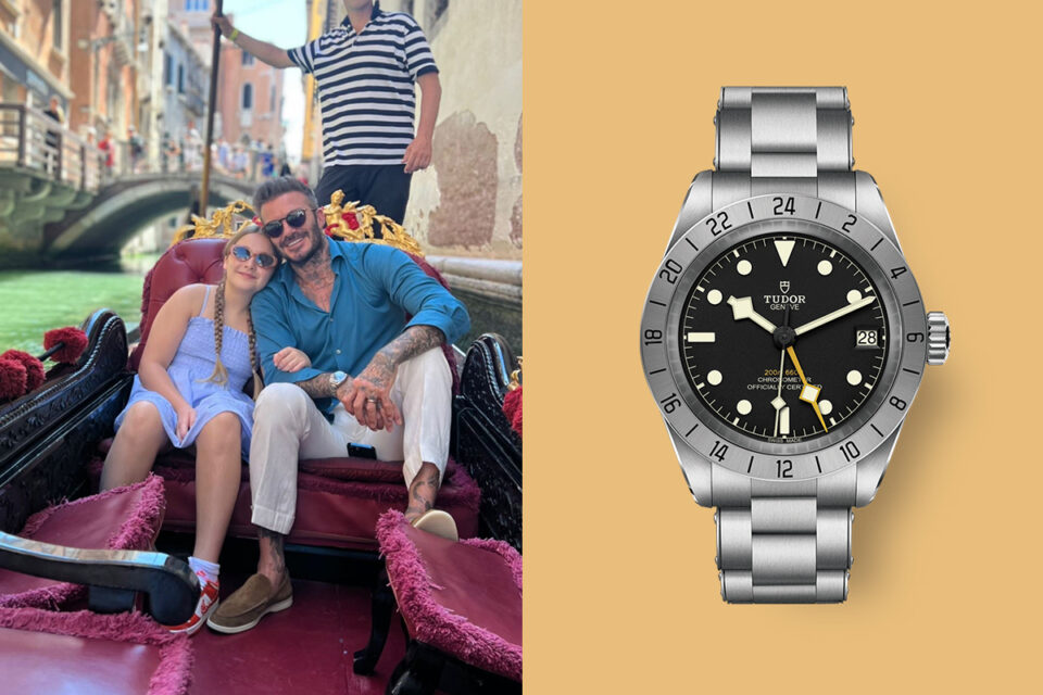 David Beckham Spotted Wearing Tudor's 'Perfect Travel Watch' On Holiday