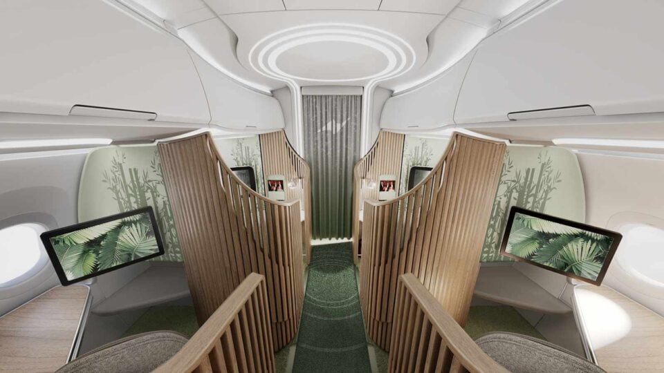 New ‘Floating’ Business Class Concept Aims to Transform Single-Aisle ...