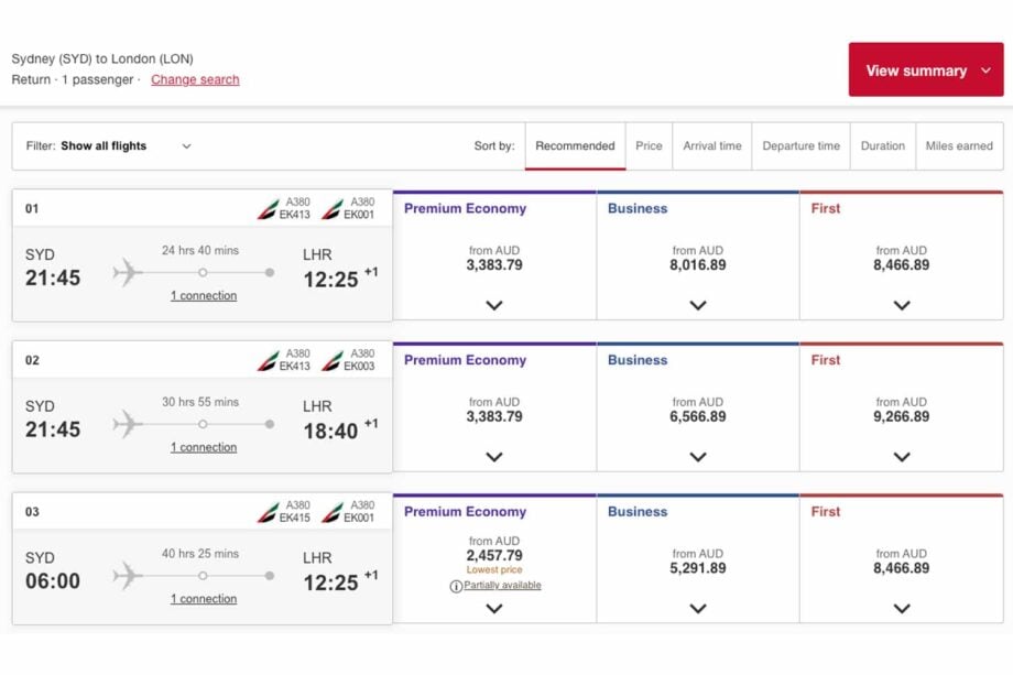 Emirates' Lavish New Premium Economy Arrives Down Under