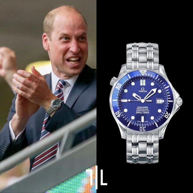 Prince William's Watch: The Omega Seamaster That's Been On His Wrist ...