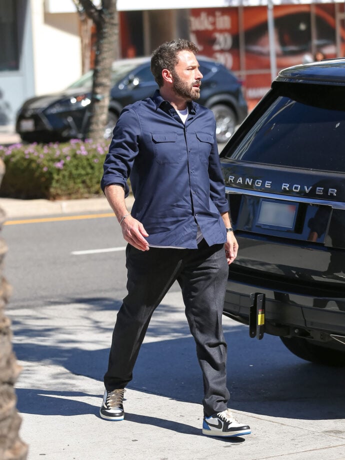 Ben Affleck Adds Style to Casual Look with Rare Travis Scott x Nike Air ...