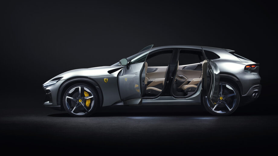 Ferrari Purosangue Breaks Tradition with Stunning Four-Door, V12 Power