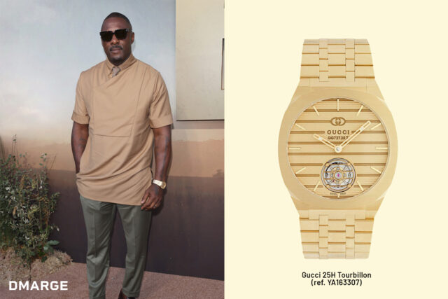 Idris Elba's $200,000 Gold Gucci Watch Is The Talk Of The Town