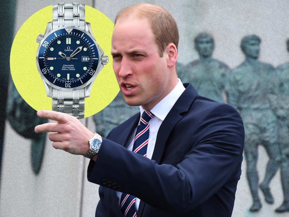 Prince William's Watch: The Omega Seamaster That's Been On His Wrist ...