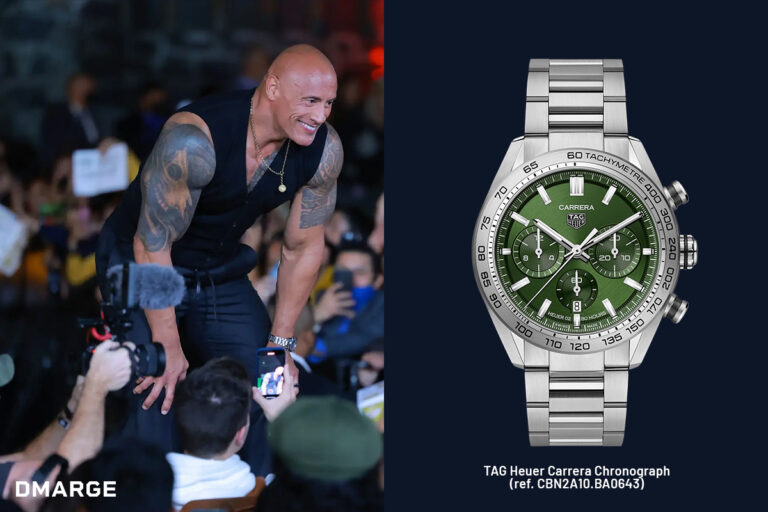 Dwayne 'The Rock' Johnson Wears A Surprisingly Subtle TAG Heuer Watch ...