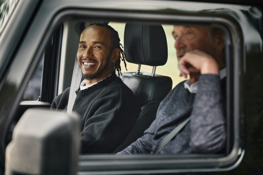 Lewis Hamilton Takes INEOS Grenadier Off-Road in Promotional Test Drive
