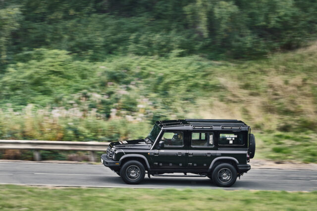 Lewis Hamilton Takes INEOS Grenadier Off-Road in Promotional Test Drive