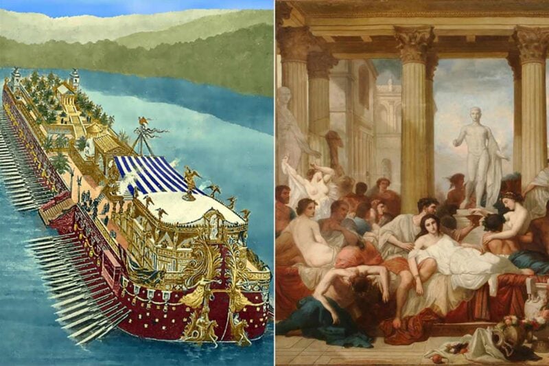 Roman Emperor Caligula’s Lake Nemi Ships Reveal Decadence of a Bygone Era