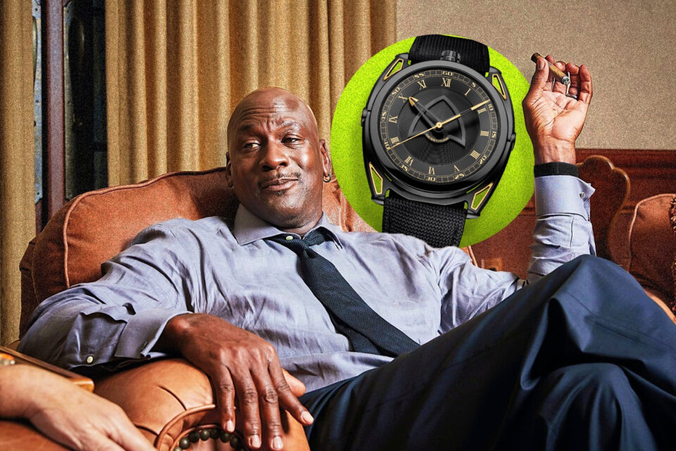 Michael Jordan Pairs 'Dorky Dad' Outfit With $100,000 Rose Gold Rolex ...