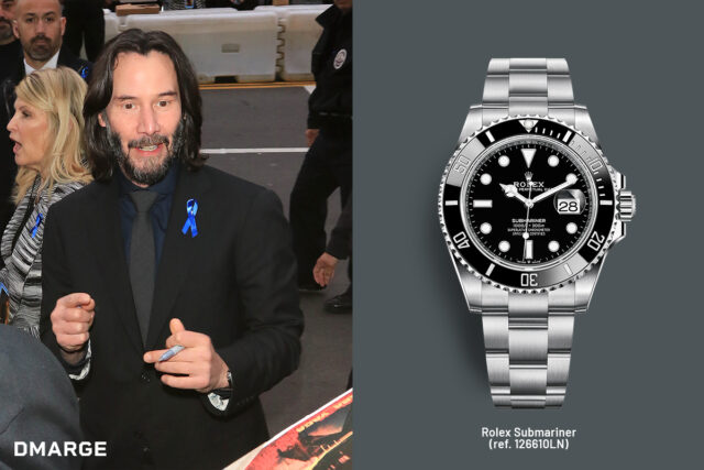Keanu Reeves Rocks A Rolex For The ‘John Wick 4’ Red Carpet - Style unique