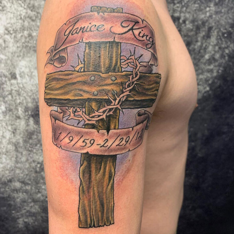 110 Cross Tattoo Design Ideas: Inspiration For Your Next Ink – Best men ...