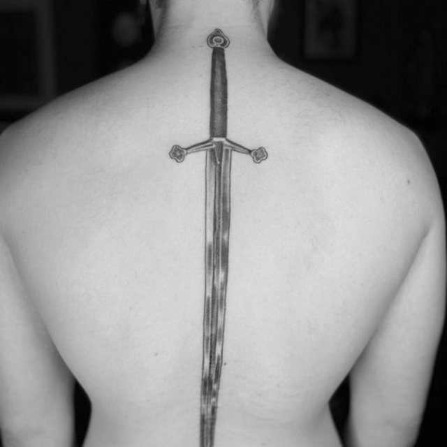 Claymore Sword Tattoo