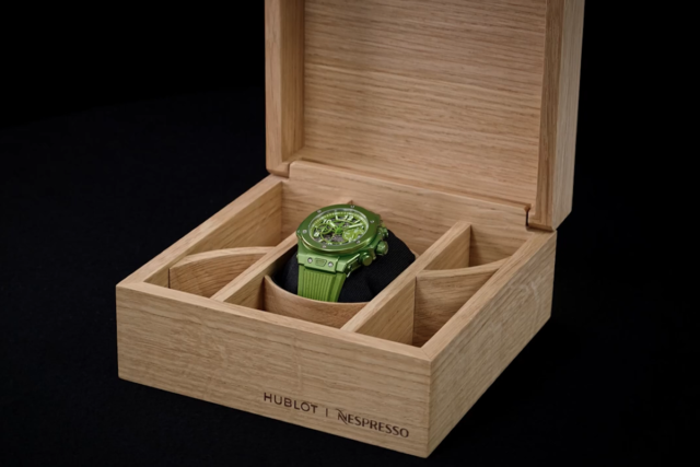 Hublot and Nespresso Collaborate on Sustainable Luxury Watch Made from ...
