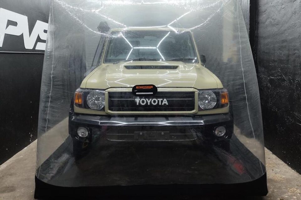 Immaculate Toyota LandCruiser 70th Anniversary Edition in Bubble-Wrap ...