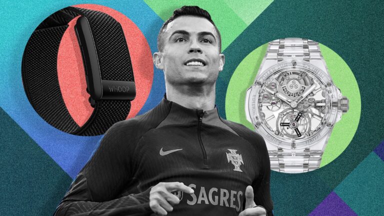 Cristiano Ronaldo Pairs $500 Whoop Fitness Tracker With $500,000 Hublot ...