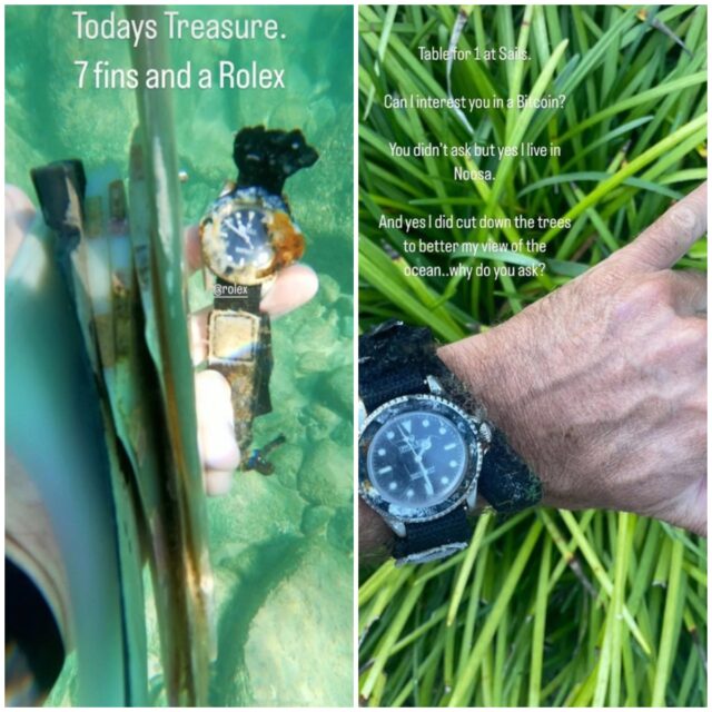 Surfer Matt Cuddihy Finds Old Rolex On Bottom Of Ocean… And It Still Works