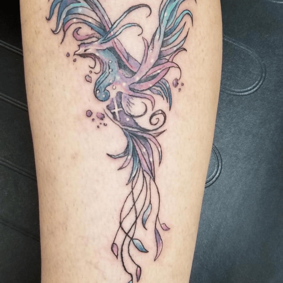 Feminine Tribal Phoenix