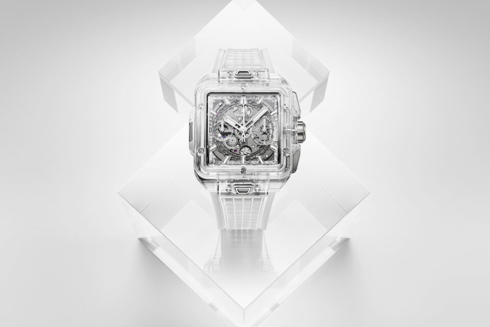 Hublot's New Square Bang Unico Sapphire Is A Window Into The World Of ...