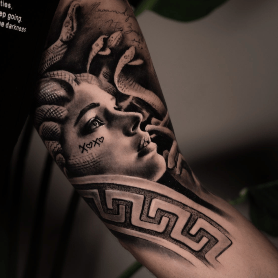 Medusa Head Versace Tattoo