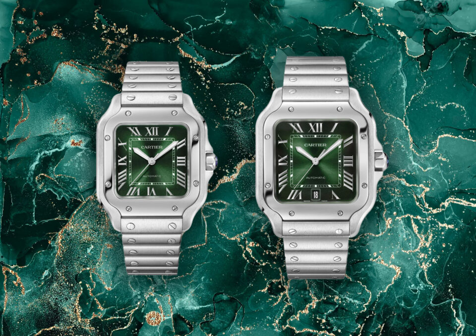 Cartier Gets Crisp & Colourful With Their 2023 Santos Watches - DMARGE