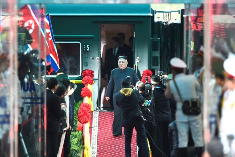 Kim Jong Un's 90-Carriage Armoured Train Makes A Mockery Of Private ...