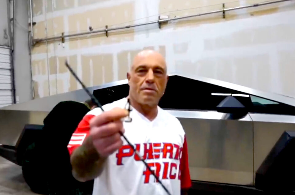 Joe Rogan Fires Arrow At Elon Musk's Cybertruck & It Doesn't End Well