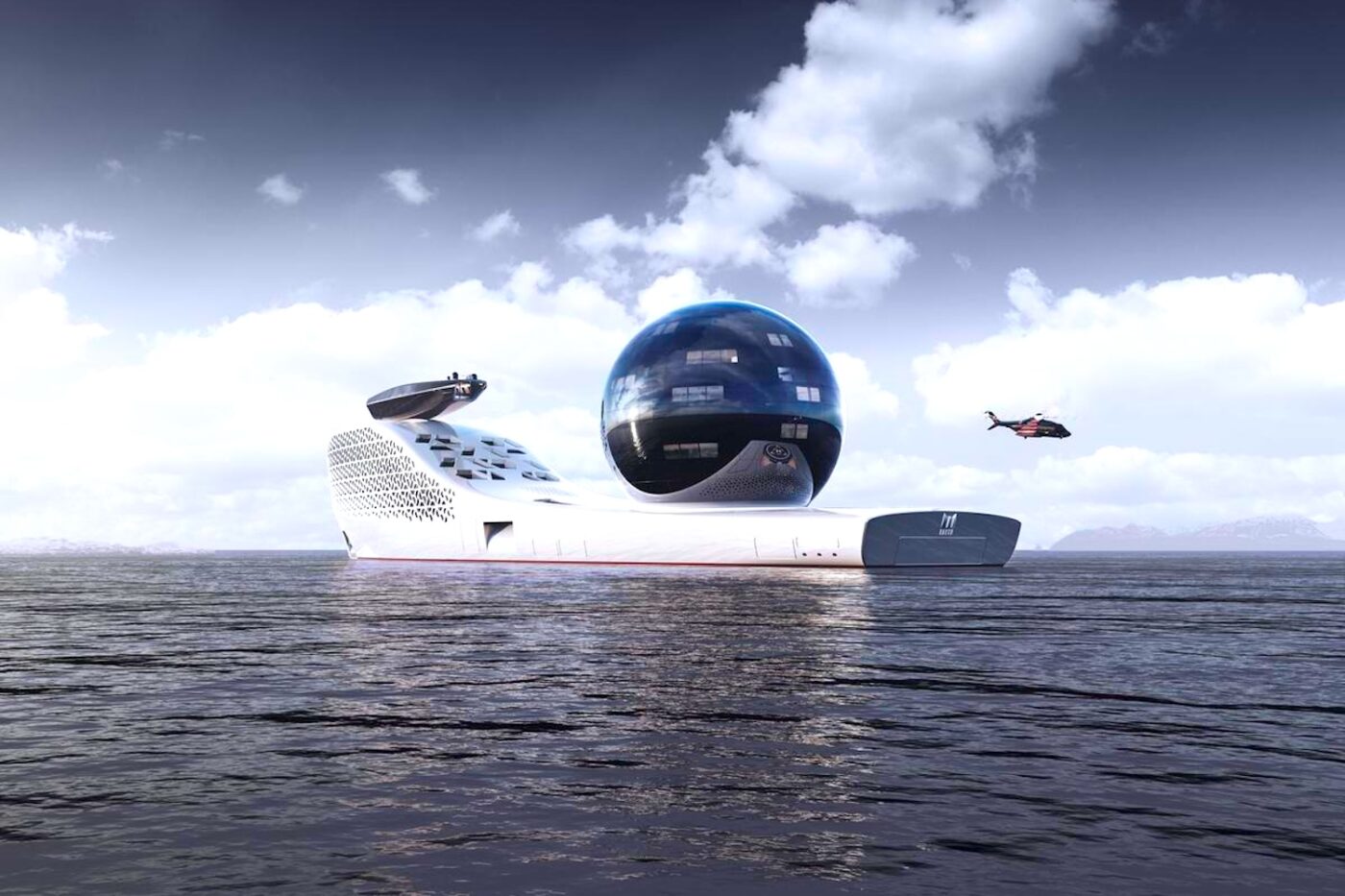 'Earth 300': Billion-Dollar 980ft Nuke-Powered Superyacht - DMARGE