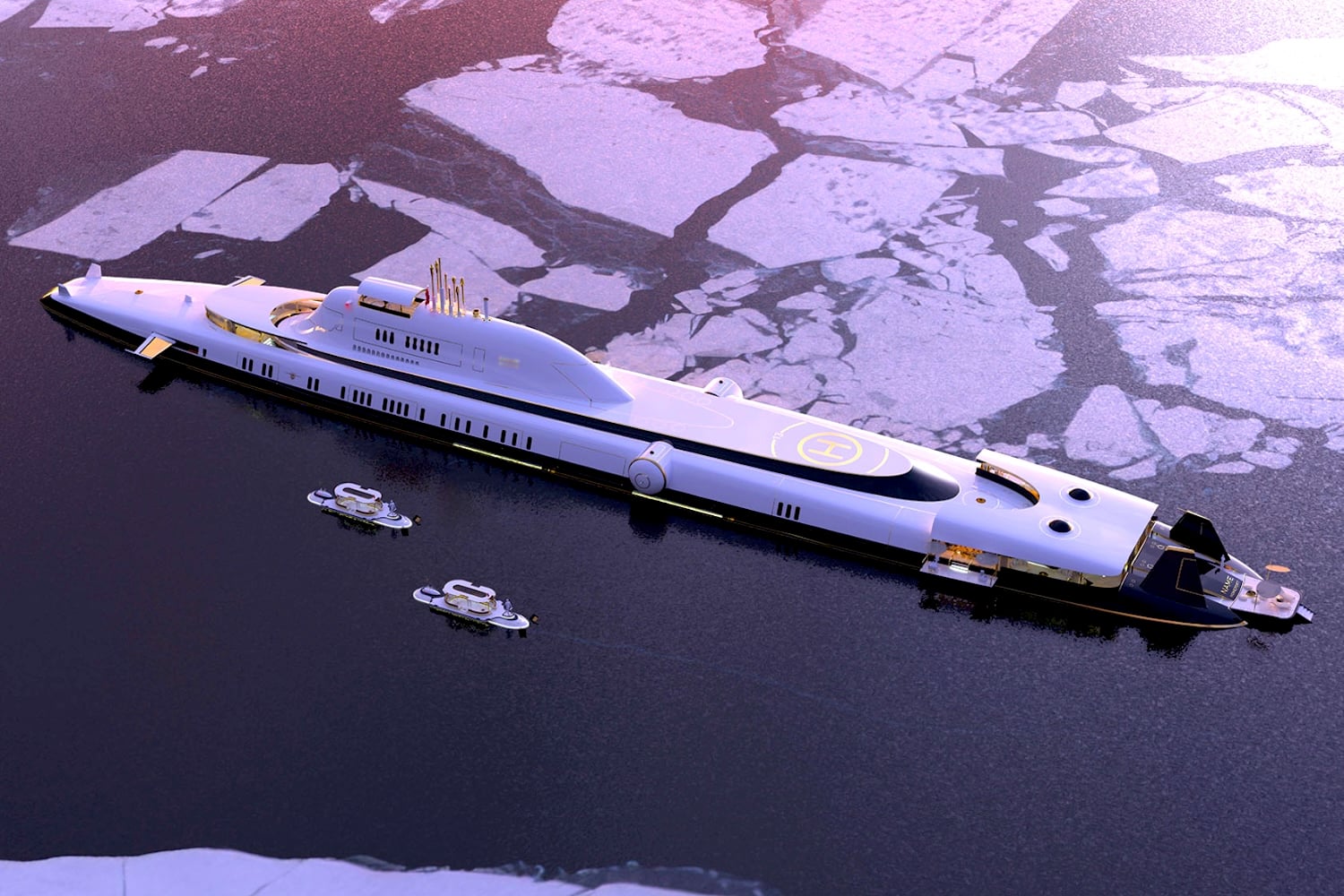 'Migaloo M5': $3 Billion 'Superyacht Submarine' Can Hide Underwater For ...